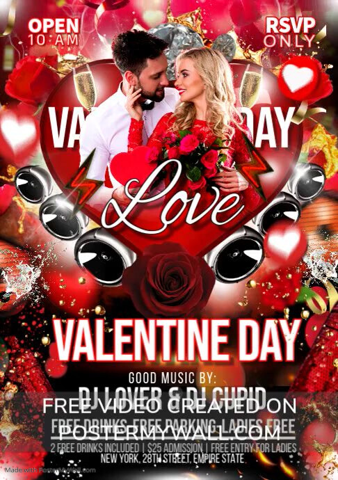 LOVE DAY PARTY Template | PosterMyWall