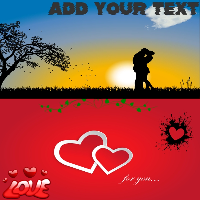 Love Template | PosterMyWall