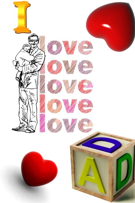 Love for father Template | PosterMyWall