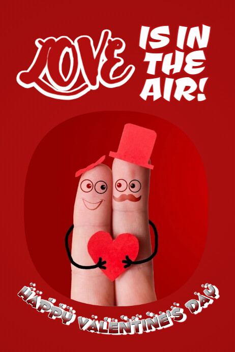 Love is in the air Template | PosterMyWall