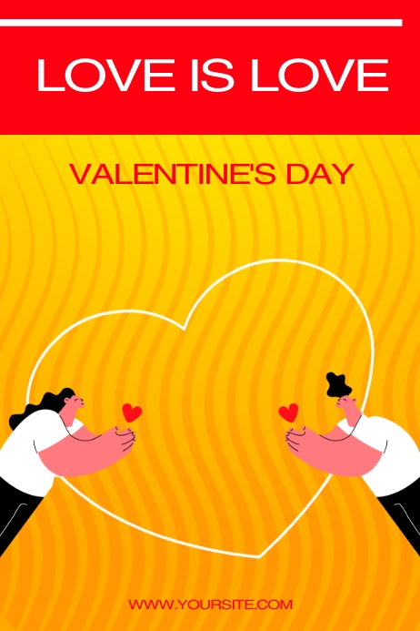Love is Love Valentine's Template | PosterMyWall