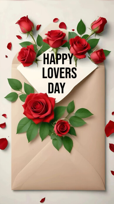 Love Letter Day template | PosterMyWall
