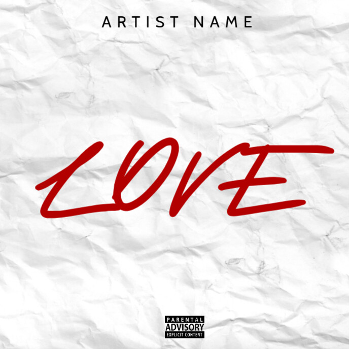 Copy of Love Mixtape Cover Album Cover | PosterMyWall