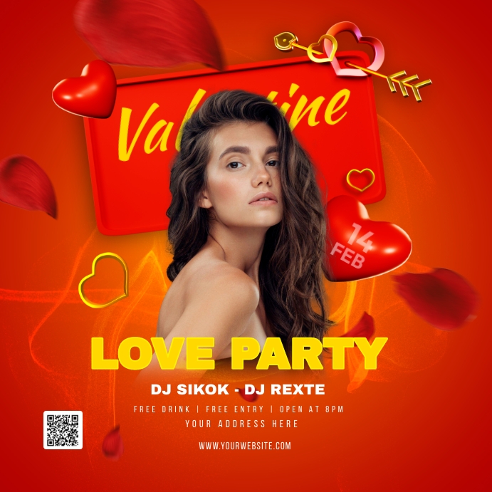 Love Party Template | PosterMyWall