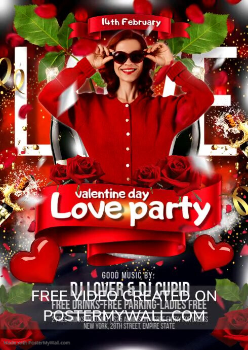 LOVE PARTY Template | PosterMyWall
