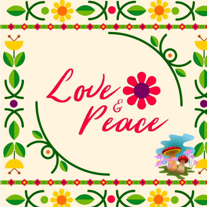 love peace Template | PosterMyWall