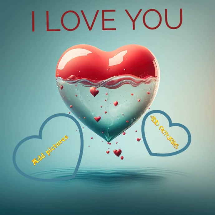 Love portrait Template | PosterMyWall