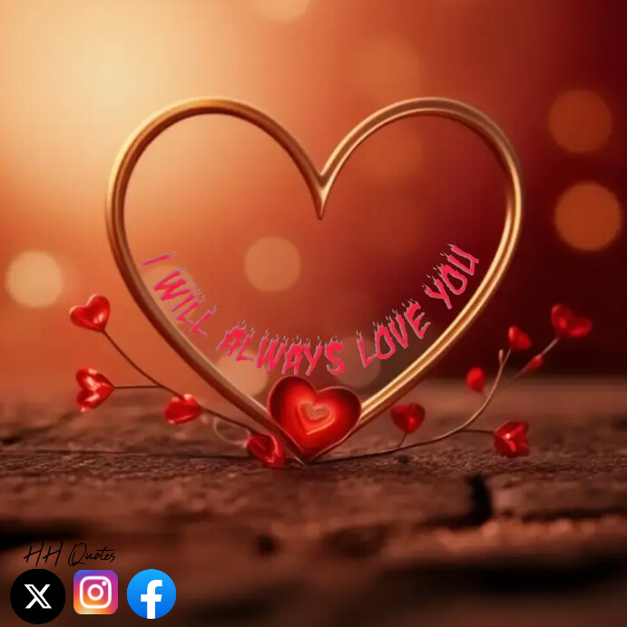 Love Quote Template | PosterMyWall