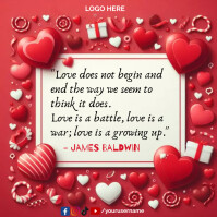 Quote on Love Template | PosterMyWall