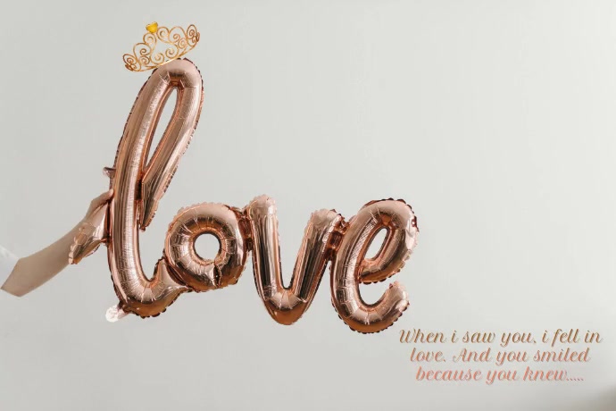 Love quote poster Template | PosterMyWall