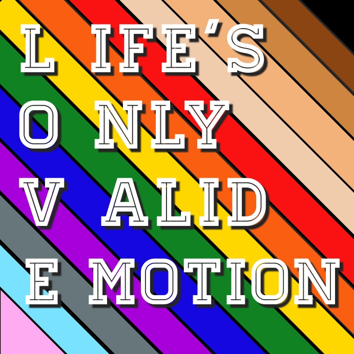 LOVE Rainbow Pride Vote Instagram Template | PosterMyWall