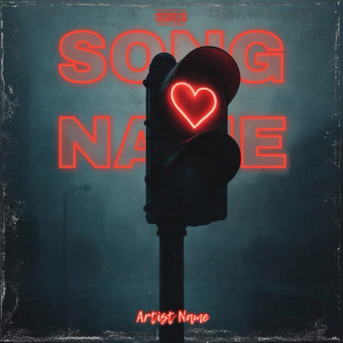 Copy of love romance red light Best Cover Album music art trap mixtape ...
