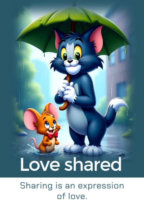 Love shared Template | PosterMyWall