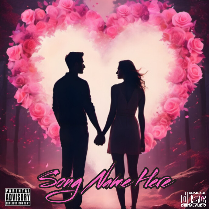 Love Song Music Album Cover Album Cover Templat | PosterMyWall