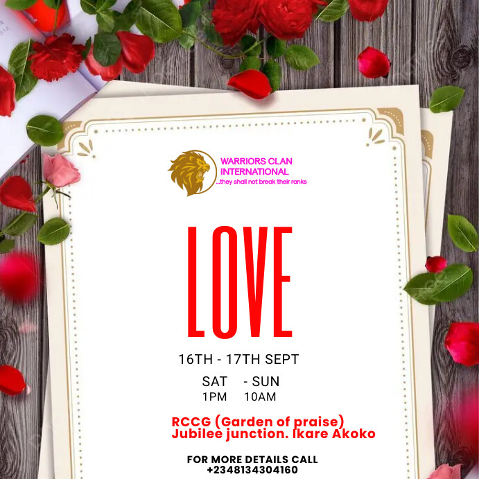 Copy of LOVE SUNDAY | PosterMyWall