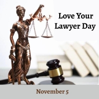 love your lawyer day Template | PosterMyWall