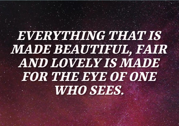 LOVELY AND BEAUTIFUL QUOTE TEMPLATE | PosterMyWall