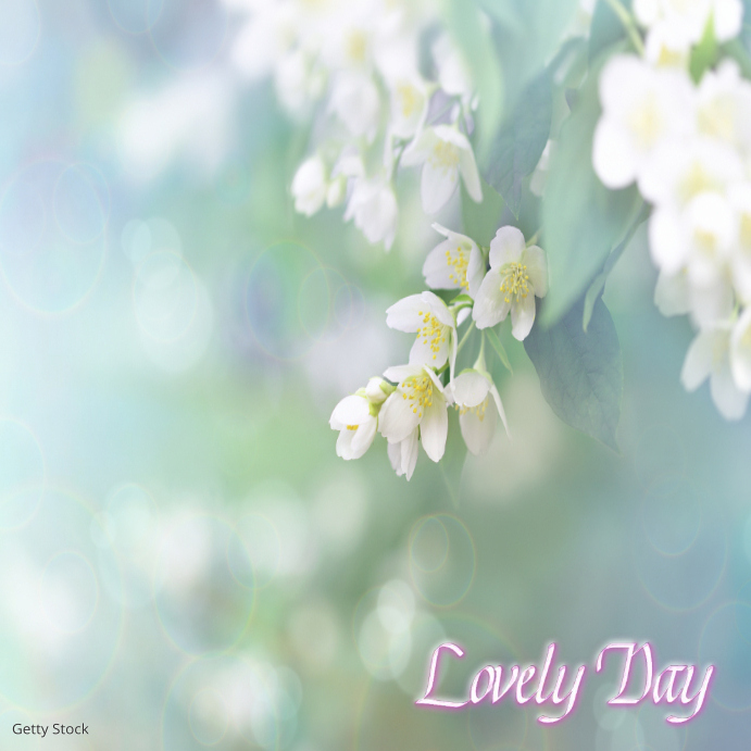 Copy of Lovely Day | PosterMyWall