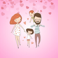 Happy family Template | PosterMyWall