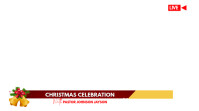 Lower third christmas Template | PosterMyWall