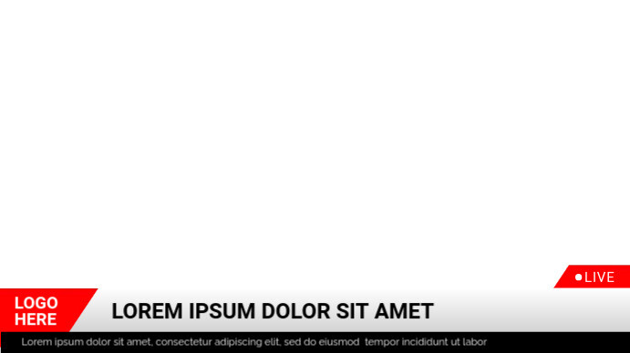 Lower Third Design - Church Template | PosterMyWall