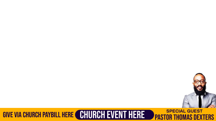 lower third Template | PosterMyWall