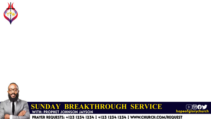 Lower third Template | PosterMyWall