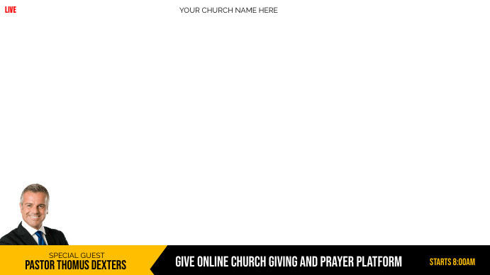 lower third Template | PosterMyWall