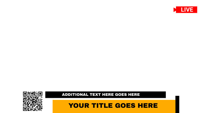 lower third Template | PosterMyWall