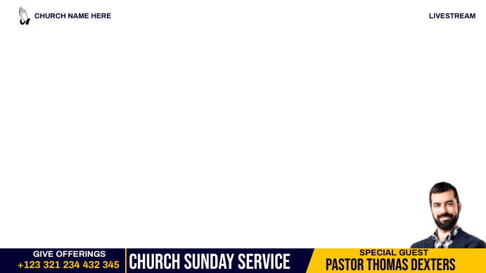 lower third Template | PosterMyWall