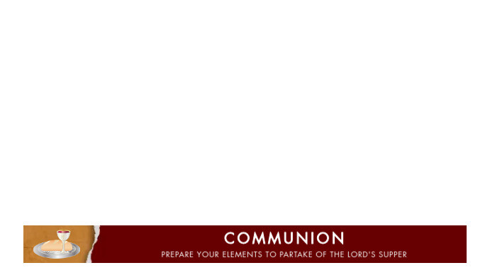 lower thirds communion Template | PosterMyWall