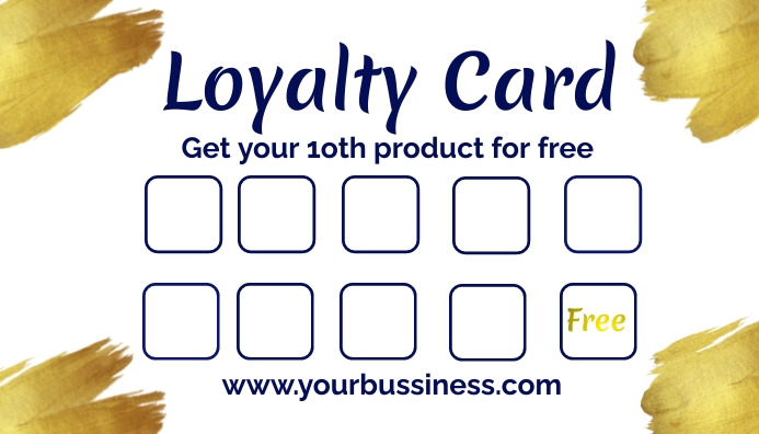 LOYALTY CARD Template | PosterMyWall