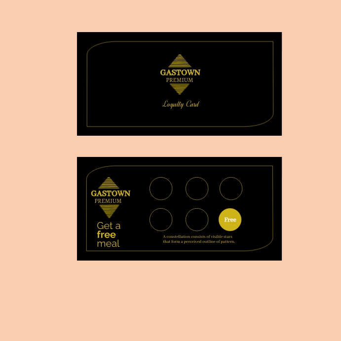 Loyalty Card Template | PosterMyWall