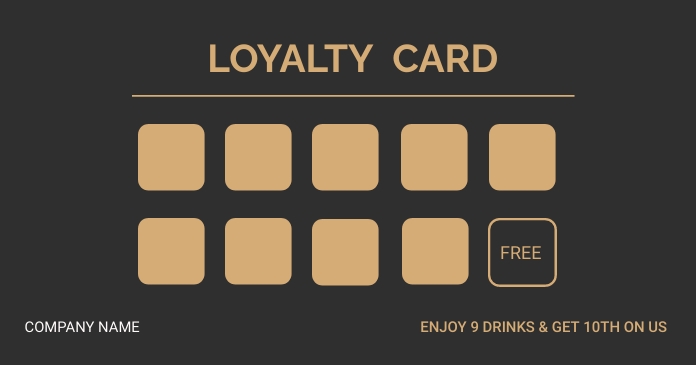 Loyalty card Template | PosterMyWall