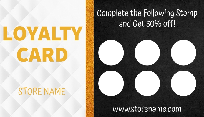 Copy of Loyalty card template | PosterMyWall
