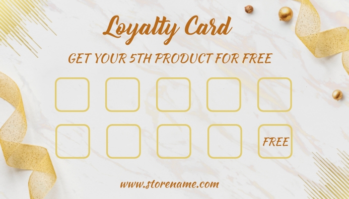 Copy of Loyalty card template | PosterMyWall