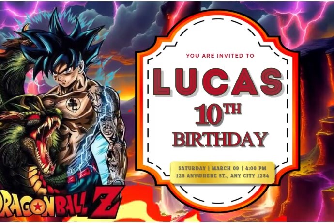 Lucas Birthday Celebration Banner Template | PosterMyWall