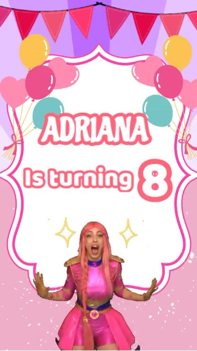 Plantilla de Luli Pampin Birthday video invitation. | PosterMyWall