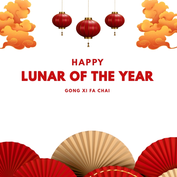 LUNAR NEW YEAR Template | PosterMyWall