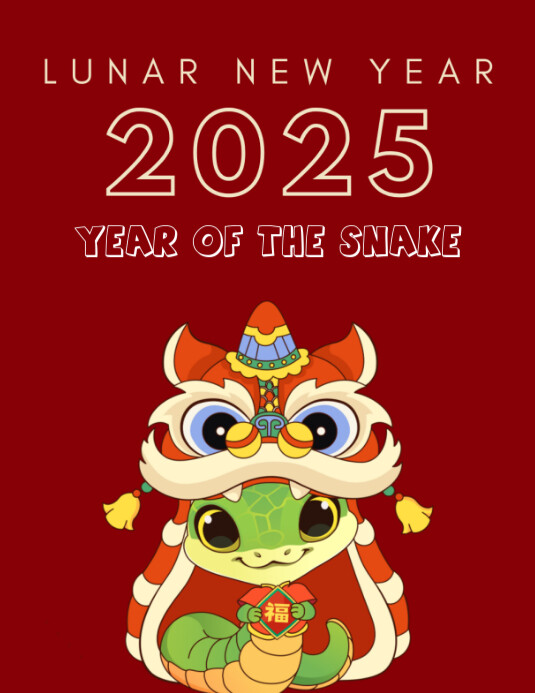Lunar new year Template | PosterMyWall