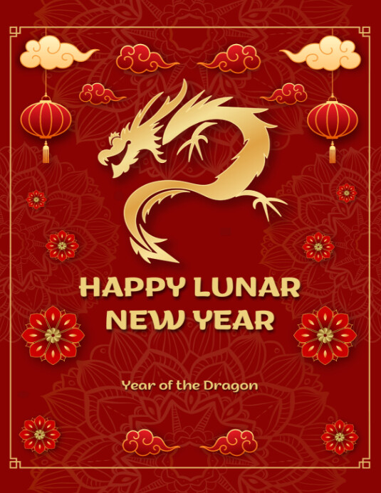 Lunar New Year Template | PosterMyWall