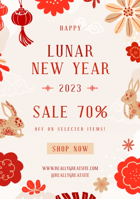 LUNAR NEW YEAR Template | PosterMyWall