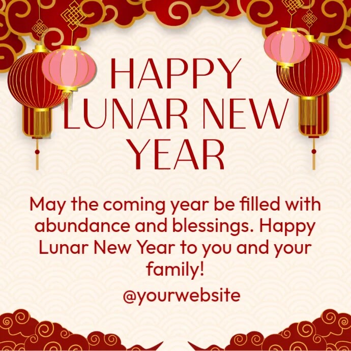 Lunar New Year Template | PosterMyWall