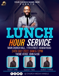 Lunch hour Template | PosterMyWall