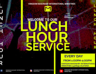 Lunch hour service Template | PosterMyWall