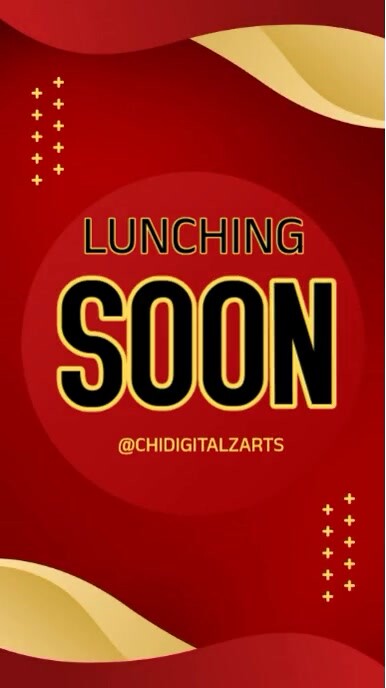 Plantilla de Lunching soon | PosterMyWall