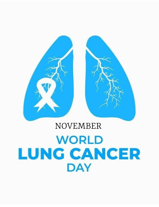 Lung cancer awareness Template | PosterMyWall