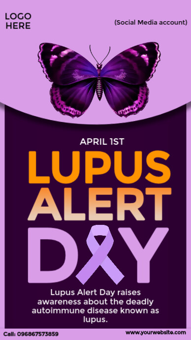 lupus alert day template | PosterMyWall