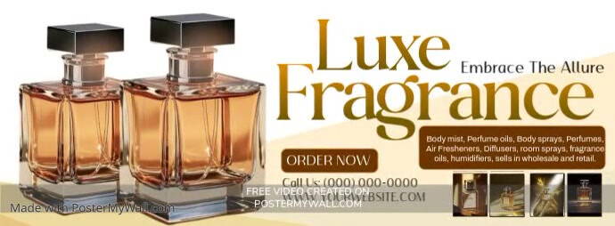 Luxe Fragrance Perfume Sale Template | PosterMyWall