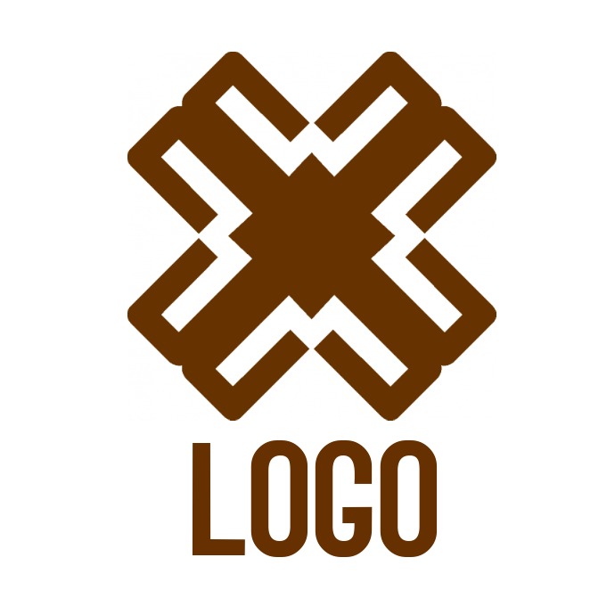 LUXURY ABSTRACT TRENDY geometri STYLISH LOGO Template | PosterMyWall